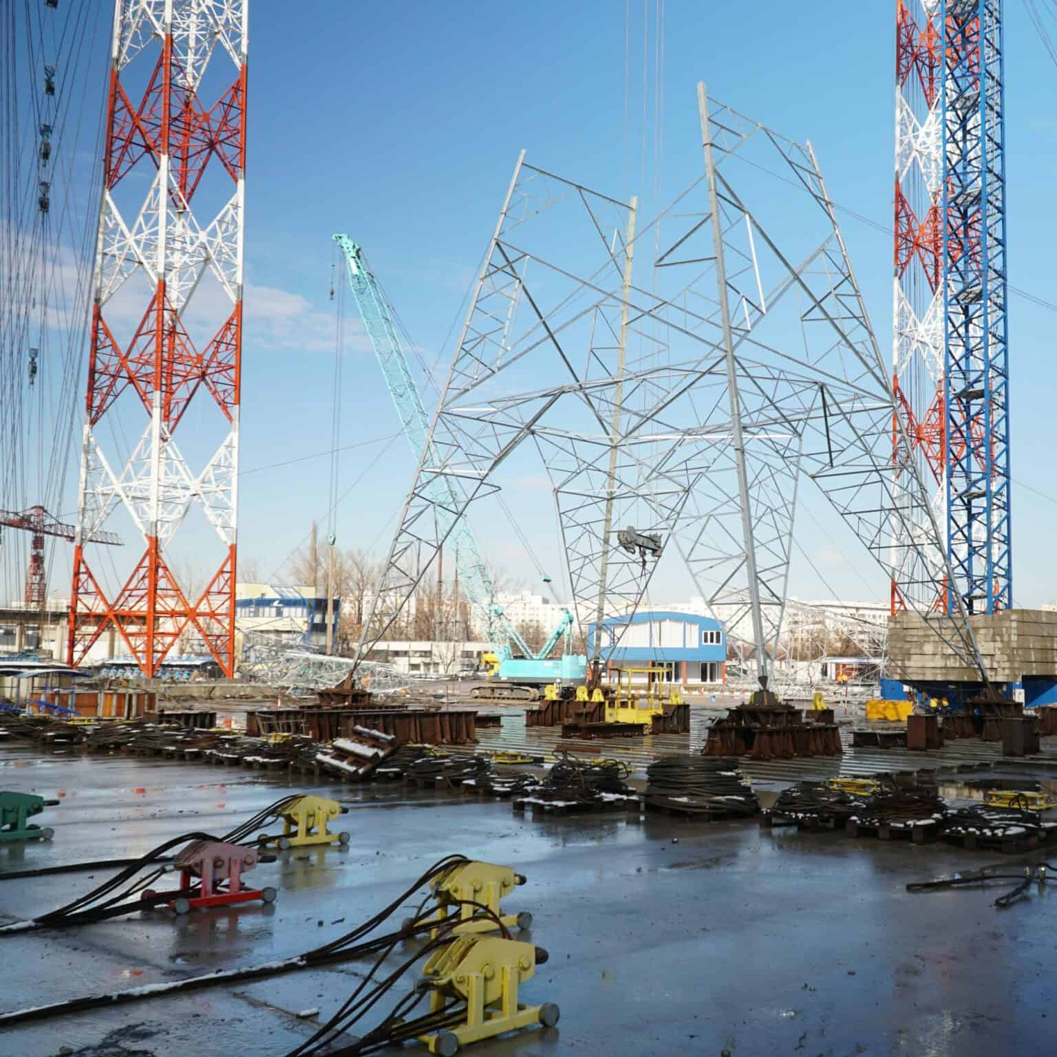 Design and manufacture of steel lattice towers, conductors and ...